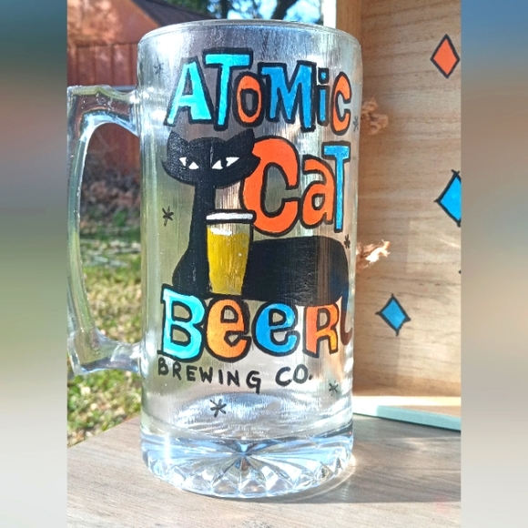 Stroke of Life | Dining | Atomic Cat Brewing Co Beer Mug | Poshmark